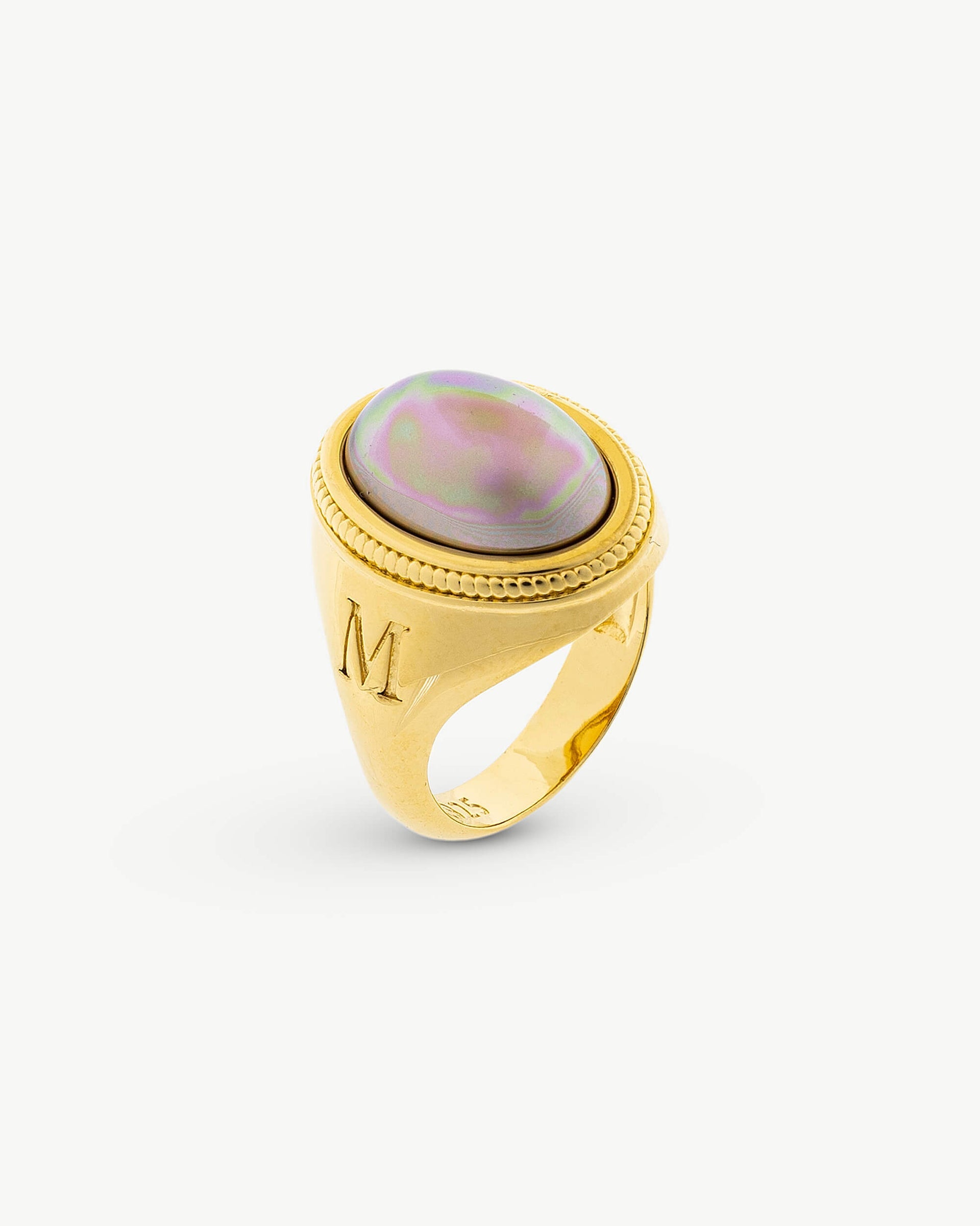 Aubergine Signet Ring Zale – Majorica onlineshop
